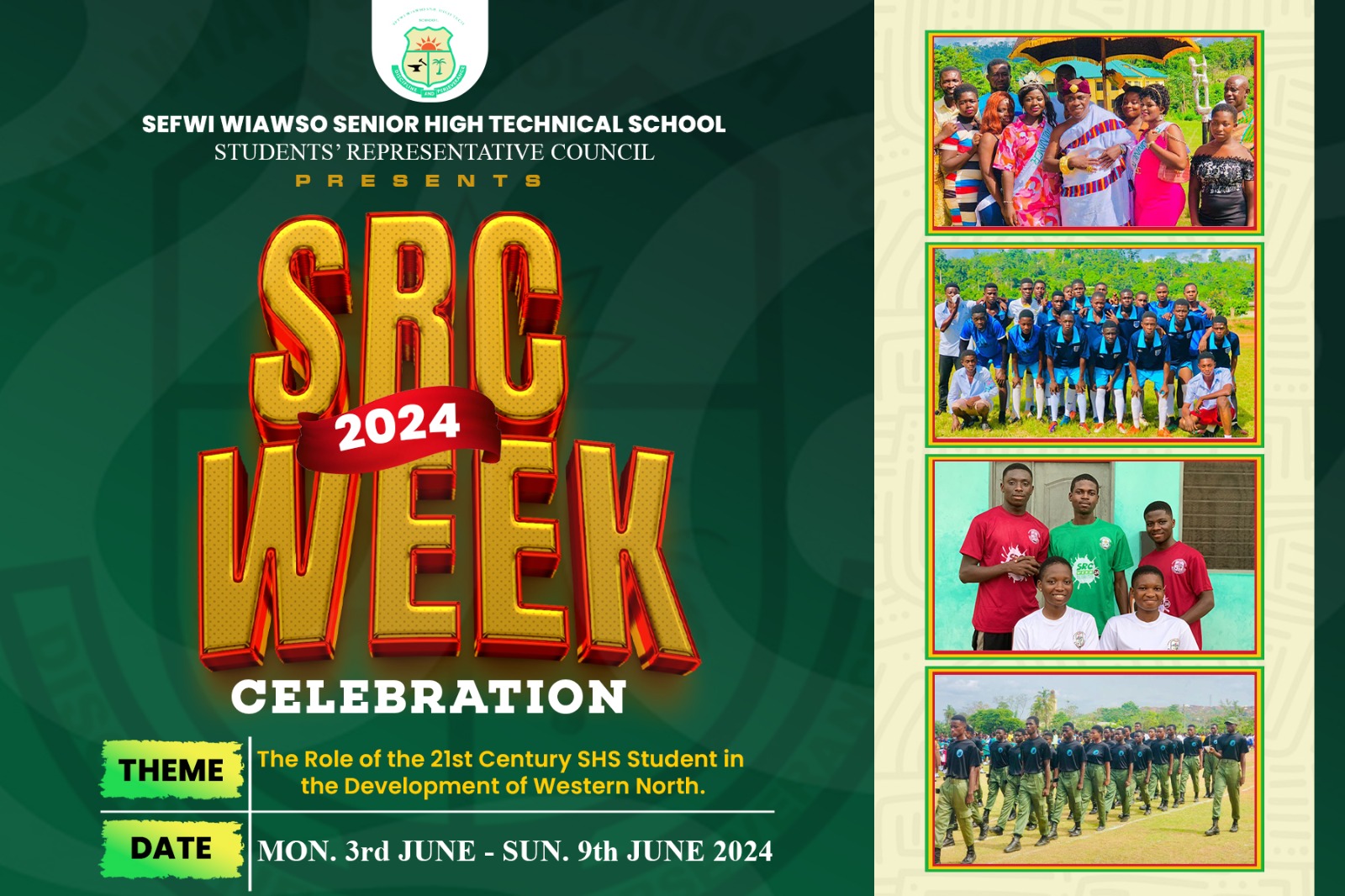 SRC WEEK CELEBRATION – 2024 – Sefwi Wiawso SHTS